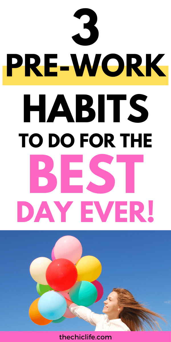 Powerful 3-Step Morning Routine Before Work for High Vibes in 20 ...