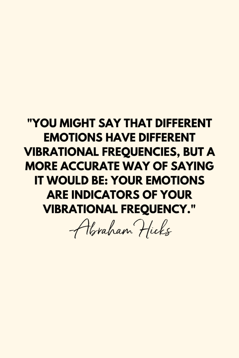 Emotional Guidance Scale by Abraham Hicks: How to Best Use It (FREE ...