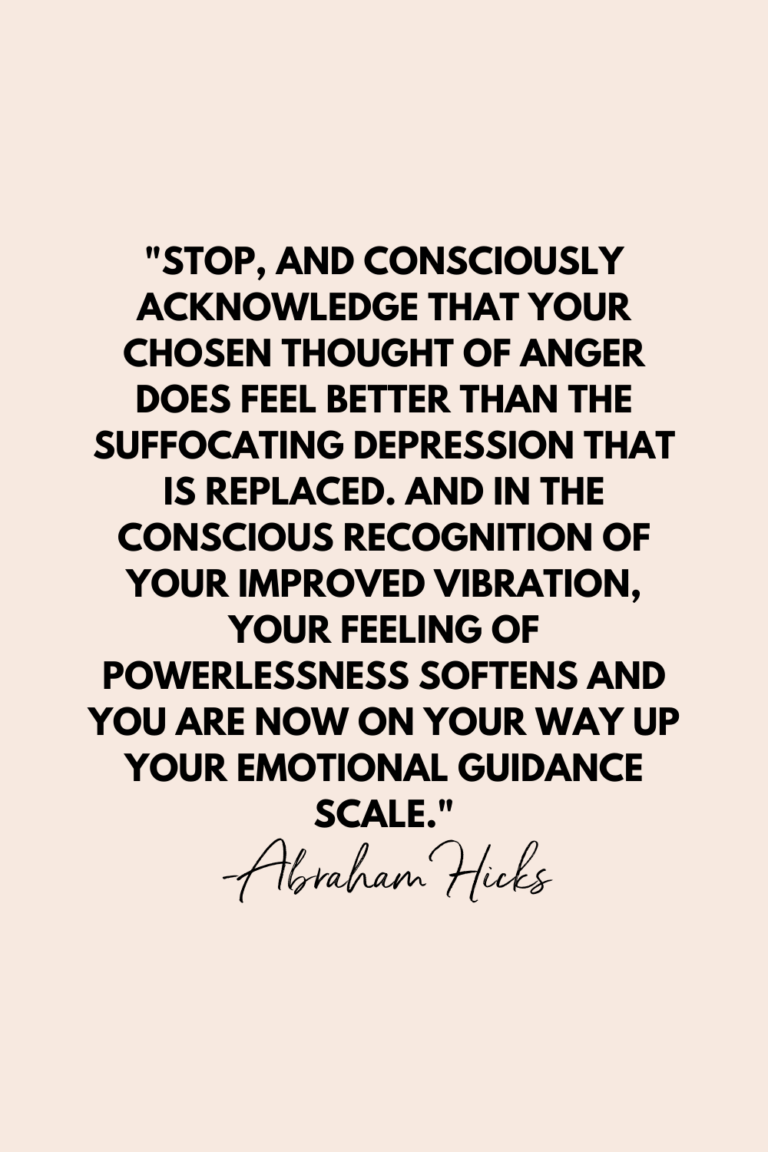 Emotional Guidance Scale by Abraham Hicks: How to Best Use It (FREE ...
