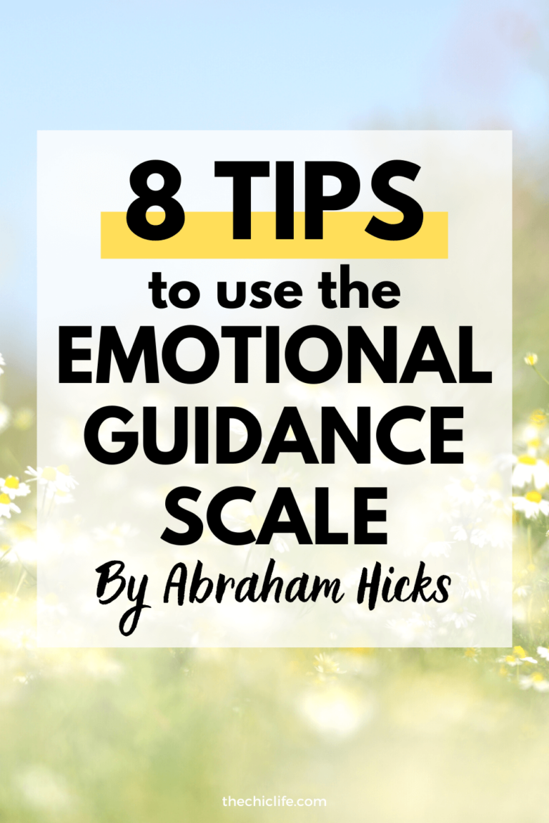 Emotional Guidance Scale by Abraham Hicks: How to Best Use It (FREE ...