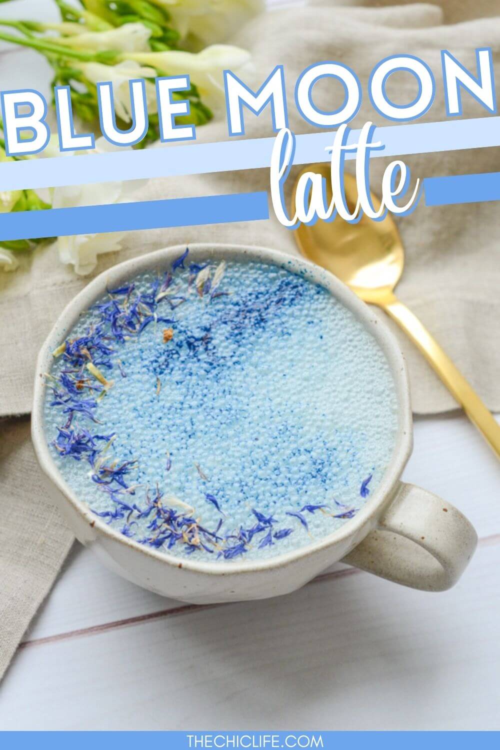 Goodnight Moon Milk Recipe with Blue Majik and Reishi - The Chic Life