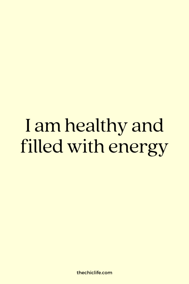 100 Best Vision Board Affirmations 2025 (Free Printable) - The Chic Life