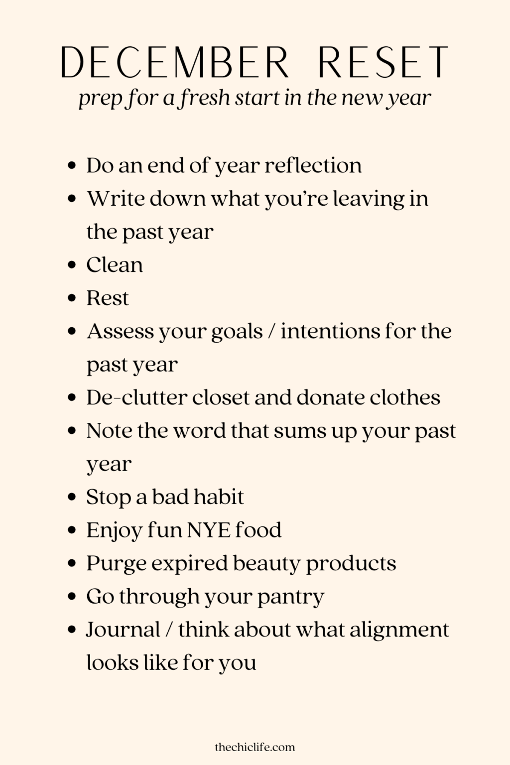 New Year Reset Guide and Checklist 2026 (Prep for Your Best Year Yet ...