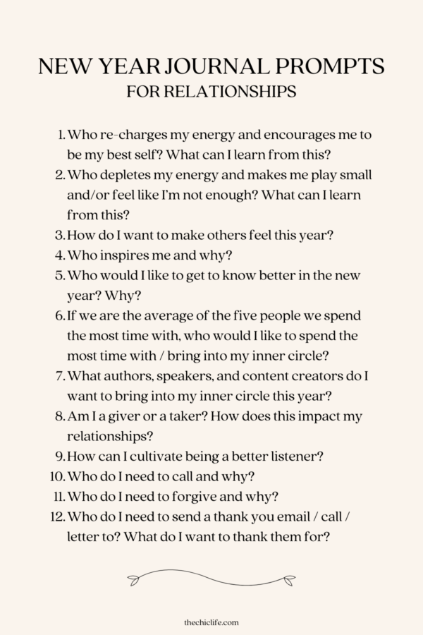 100 Best New Year Journal Prompts for an Amazing 2025 (Free Printable ...