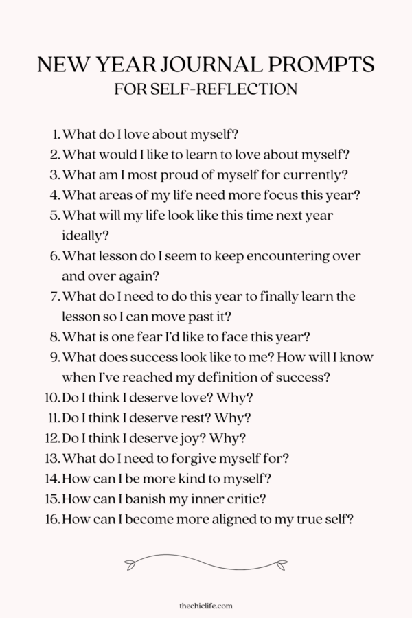 100 Best New Year Journal Prompts for an Amazing 2026 (Free Printable ...
