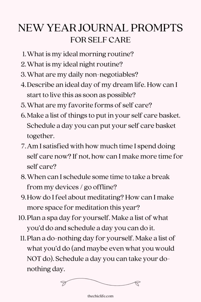 100 Best New Year Journal Prompts for an Amazing 2025 (Free Printable ...