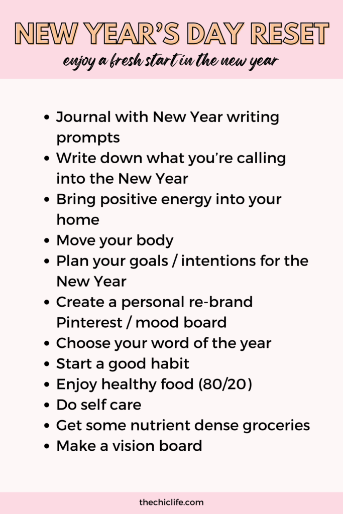 New Year Reset Guide and Checklist 2025 (Prep for Your Best Year Yet ...