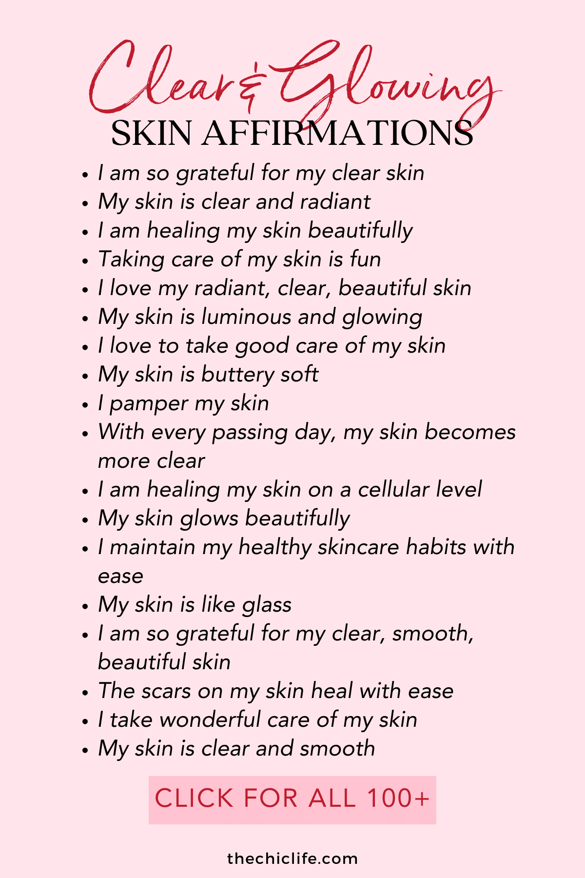 100+ Best Beauty Affirmations for Physical Beauty, Natural Beauty, and ...