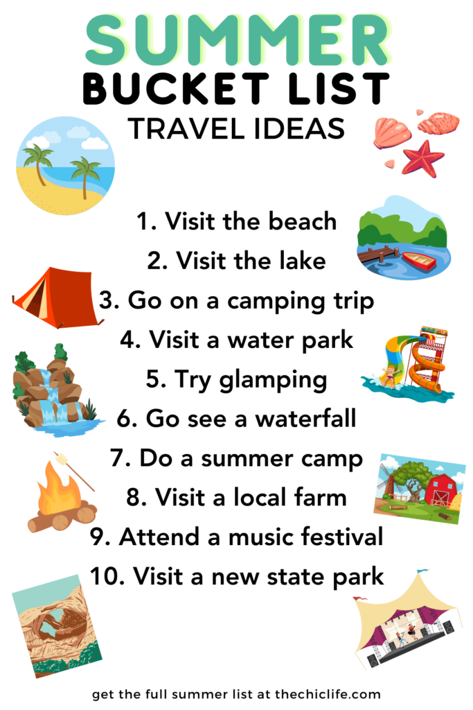 100+ Best Summer Bucket List Ideas 2026 (For Couples, Family, Friends ...