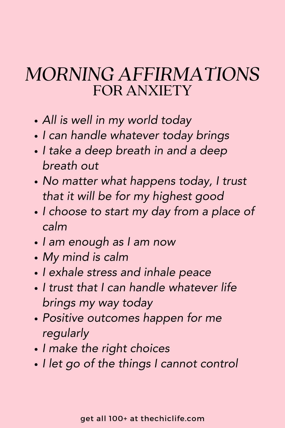 100+ Powerful and Positive Morning Affirmations (Gratitude, Abundance ...