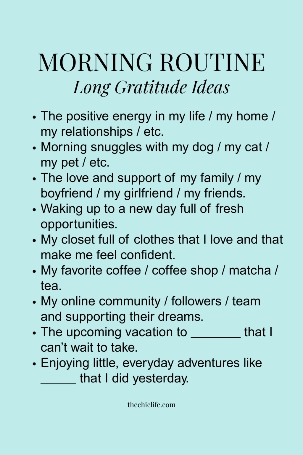 15 Minute Morning Routine for Positive Energy (Gratitude, Journaling ...