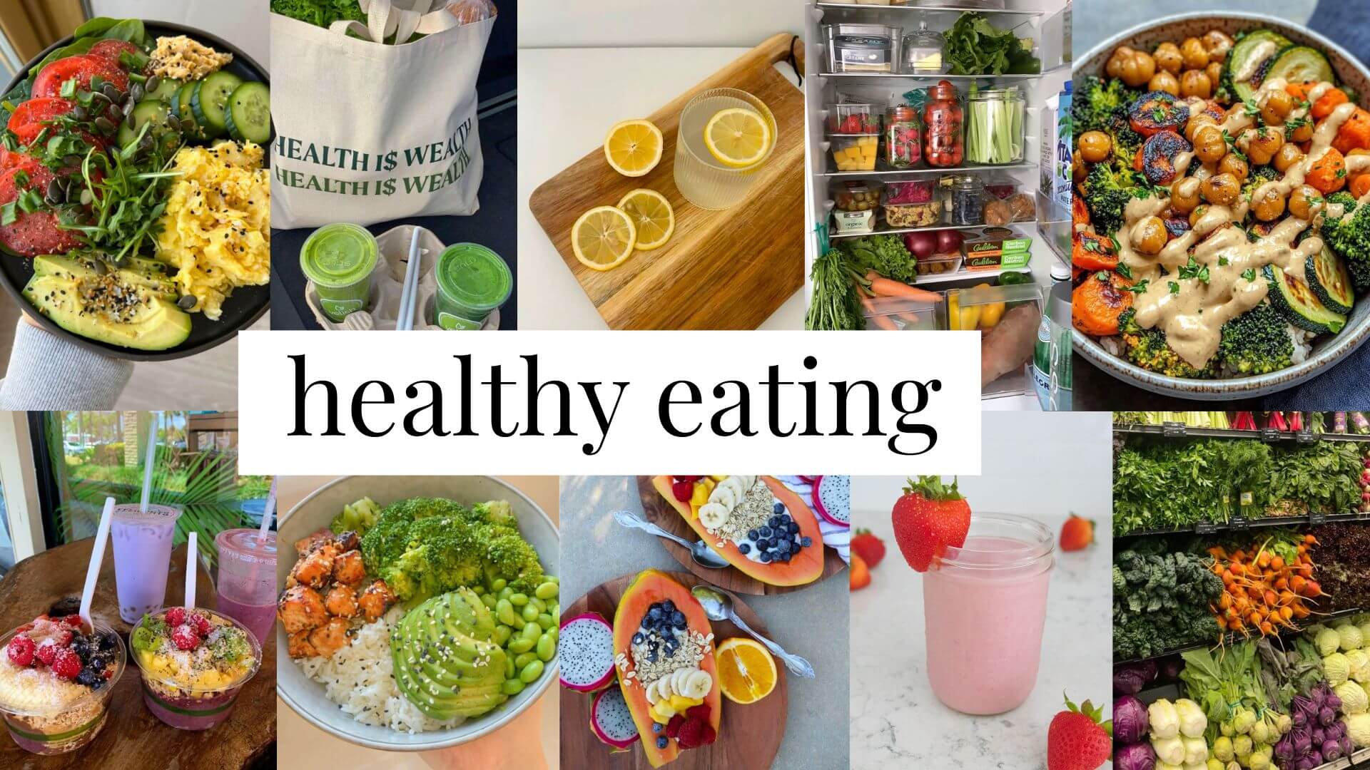 How to Create a Health Vision Board (Healthy Lifestyle Planning) - The ...