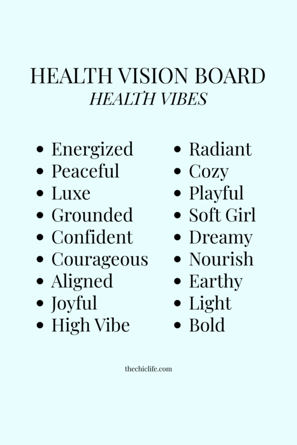 How to Create a Health Vision Board (Healthy Lifestyle Planning) - The ...