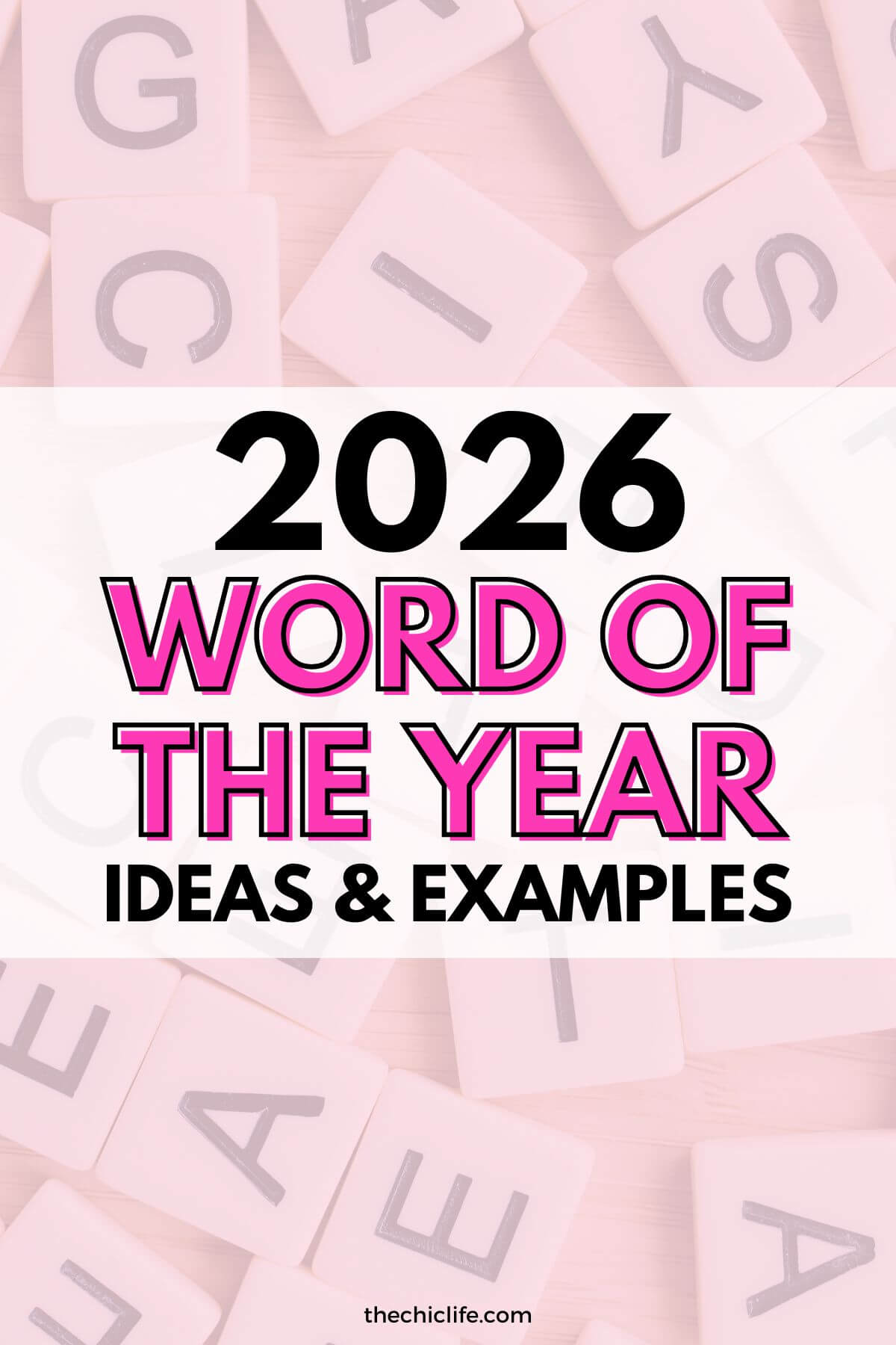 200+ Word of the Year Ideas 2026 (For Personal Growth + Dream Life ...